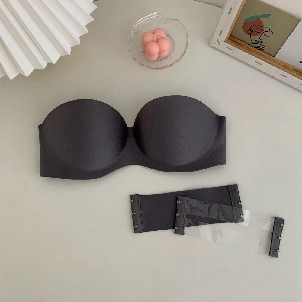 Sexy & Supportive Strapless Bra - Anti-Slip & Wireless