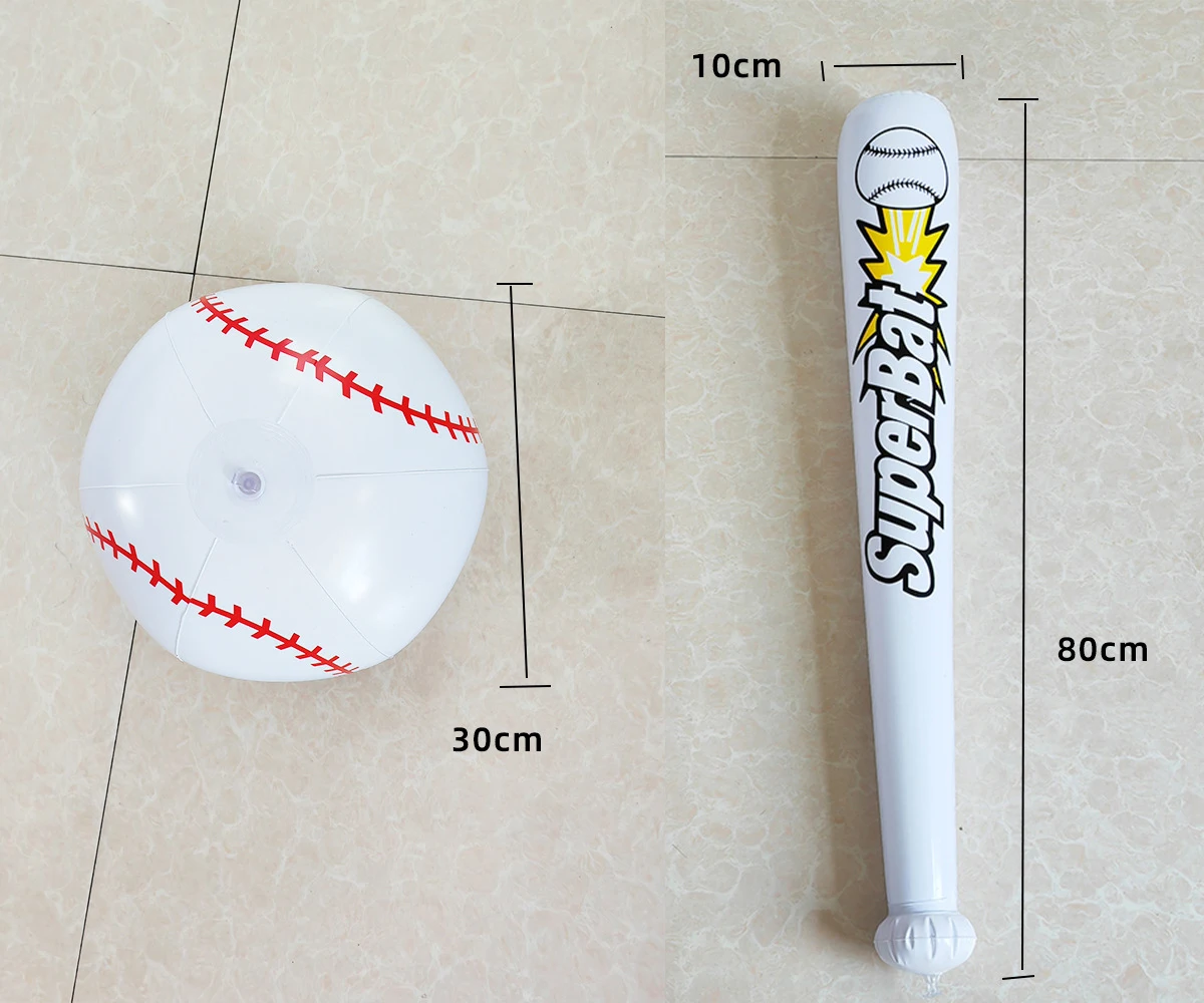 2024 Wholesale Inflatable Toy Baseball 16 Inches Pvc Inflatable Beach ...