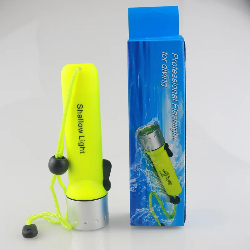 Professional Diving Flashlight - 50M IP68 Waterproof Light