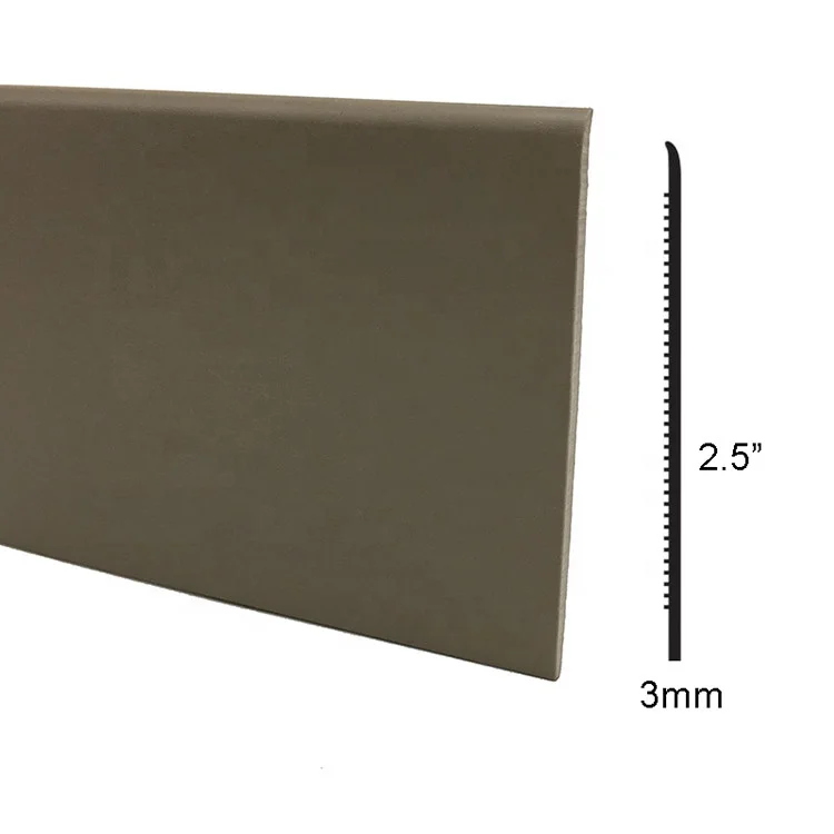 Commercial Rubber Baseboard Wall Cove Base - Durable & Flexible
