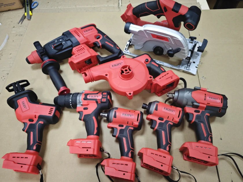 Ddp/dap Shipping 21v Battery Heavy Duty Electrician Basic Tool Set ...