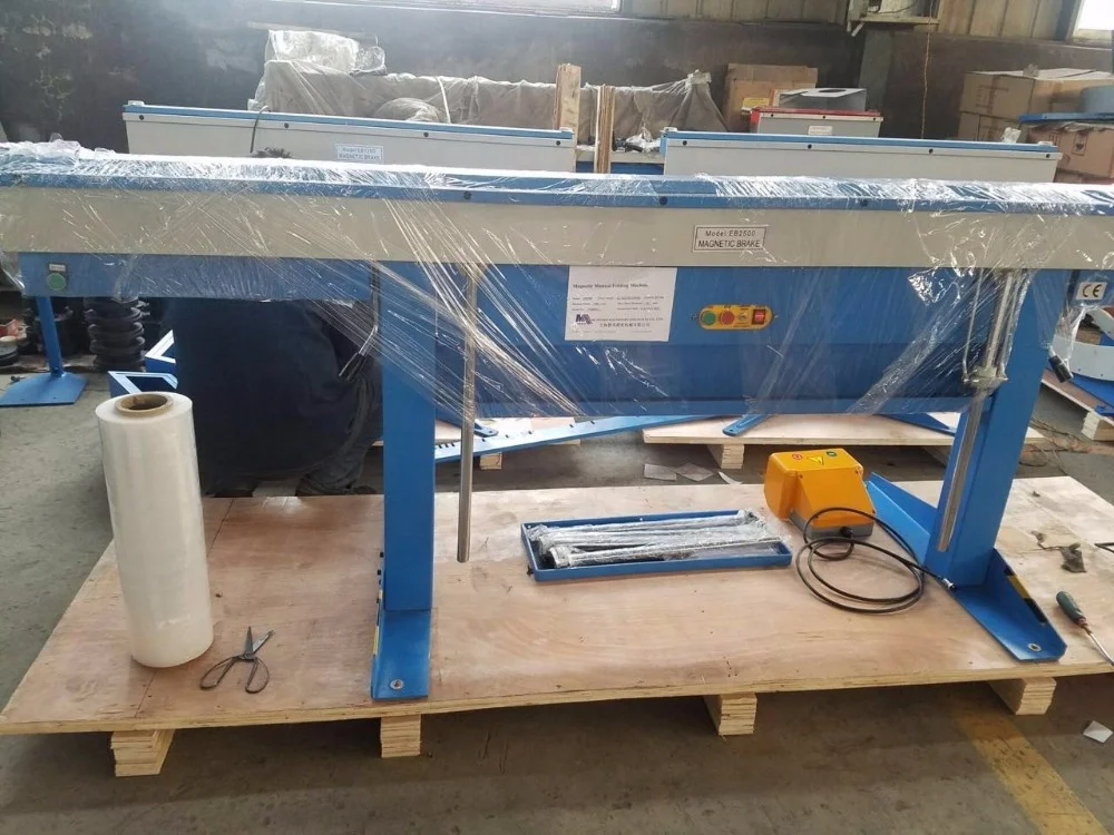 Magnetic Manual Operated Box and Pan Brake Machine