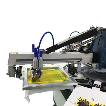 Automatic Silk Screen Screening Printer Shirt Printing Machine - Buy ...