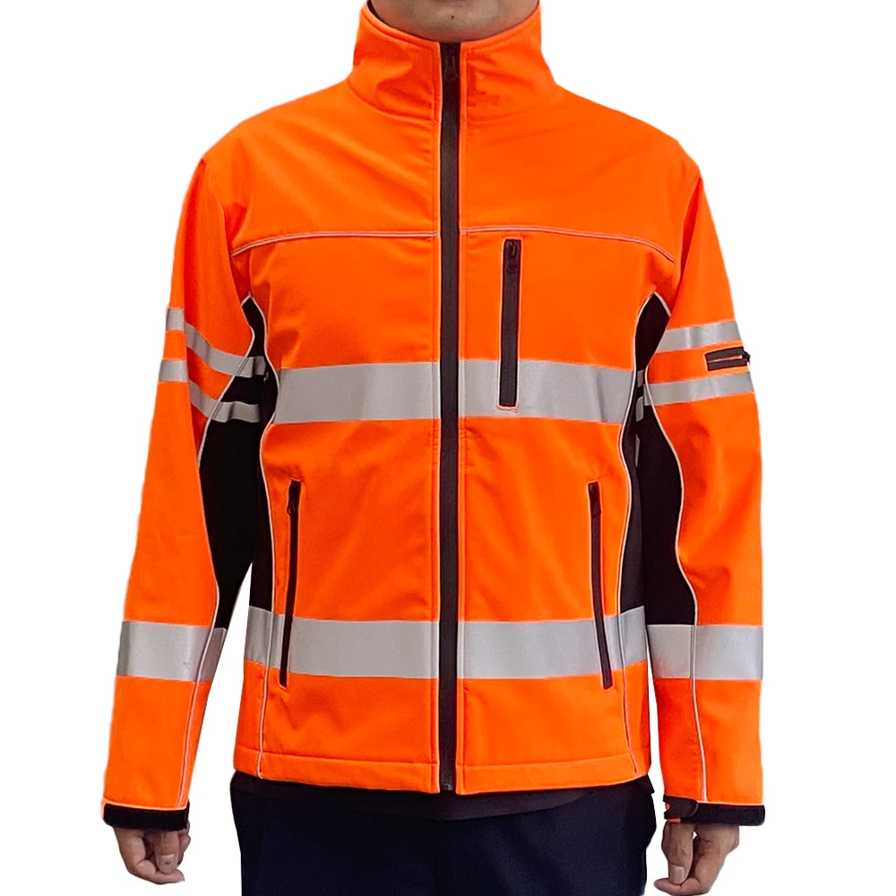 Safety Reflective Winter Jacket - High Visibility & Waterproof