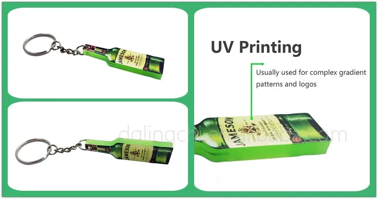 Custom Die Cut Logo Shape 2d Pvc Rubber Key Chains - Buy 2d Keychain ...