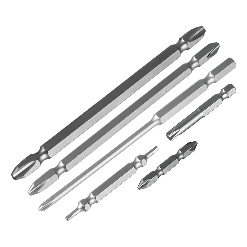 Customizable 150mm Long Sq2 Ph2 Ph00 Magnetic Screwdriver Bits With S2 ...