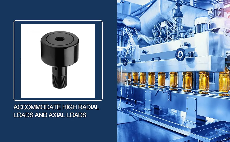 Full Complement Cam Follower Needle Roller Bearing High Load High ...