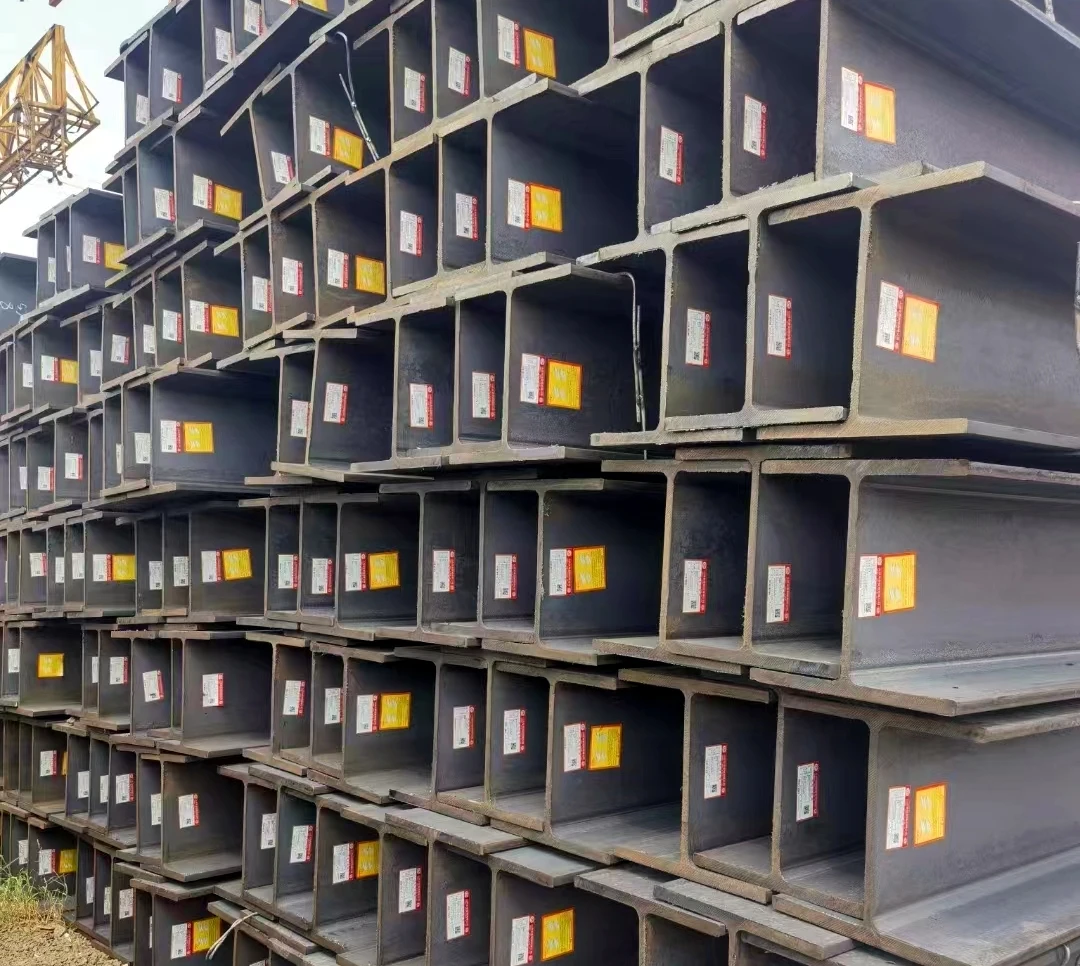 Direct Sale High Quality H-beam Steel Chinese Standard Hot-rolled Iron-carbon Steel H-beams ...