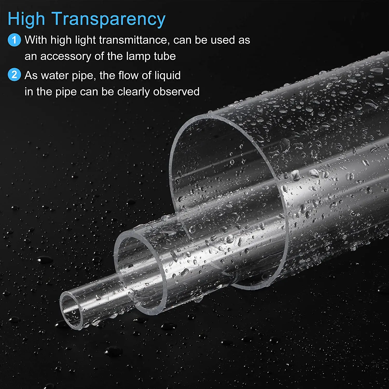 Acrylic Rectangular Pmma Pipe square Plexiglass Tube| Alibaba.com