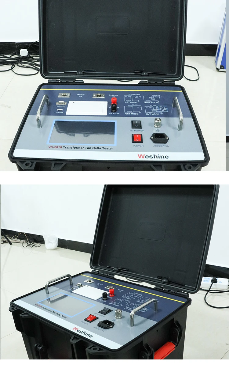 High Voltage Transformer Power Factor Dielectric Loss Tan Delta test ...