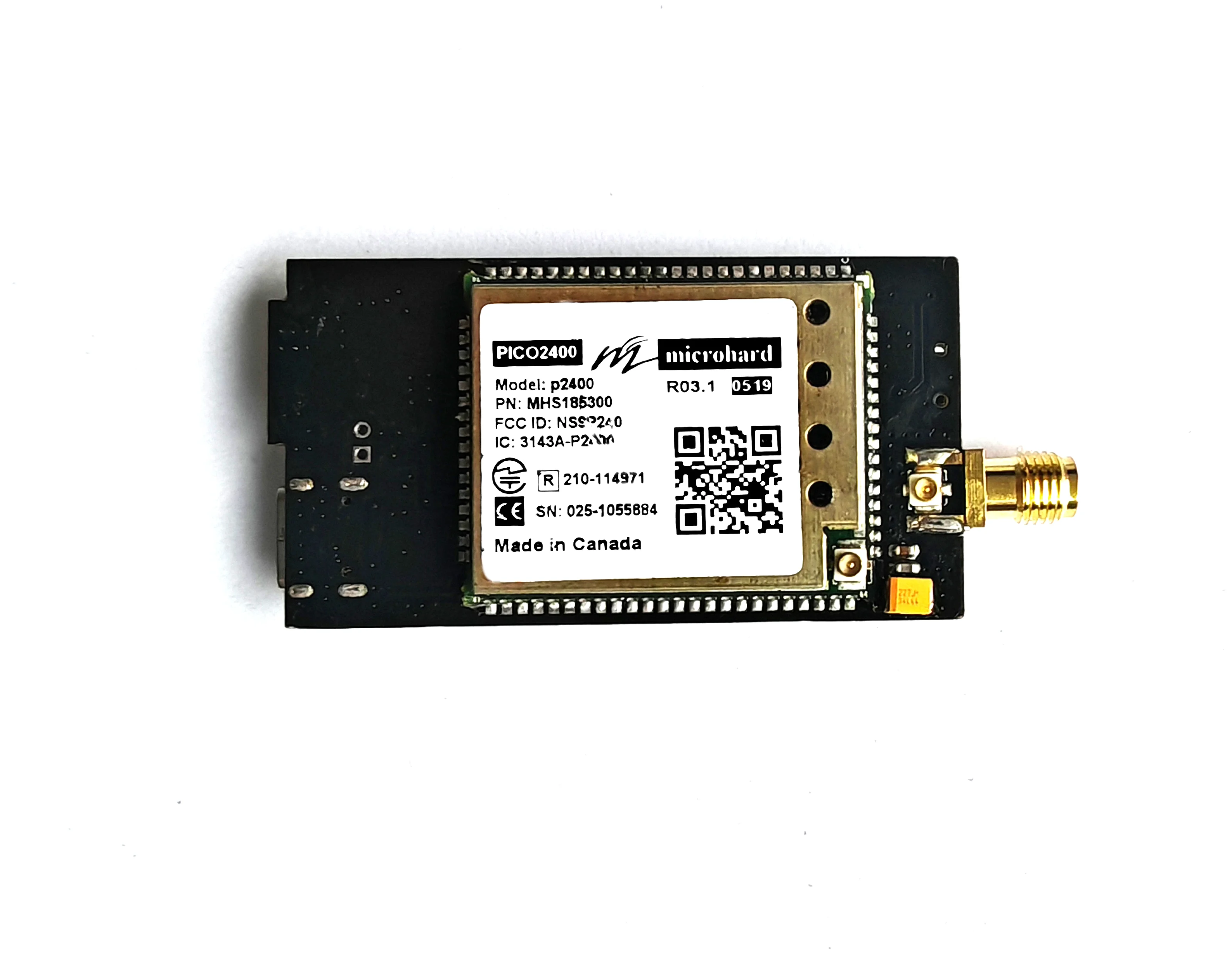 Canada Microhard P2400 digital radio aerial photography remote control ...