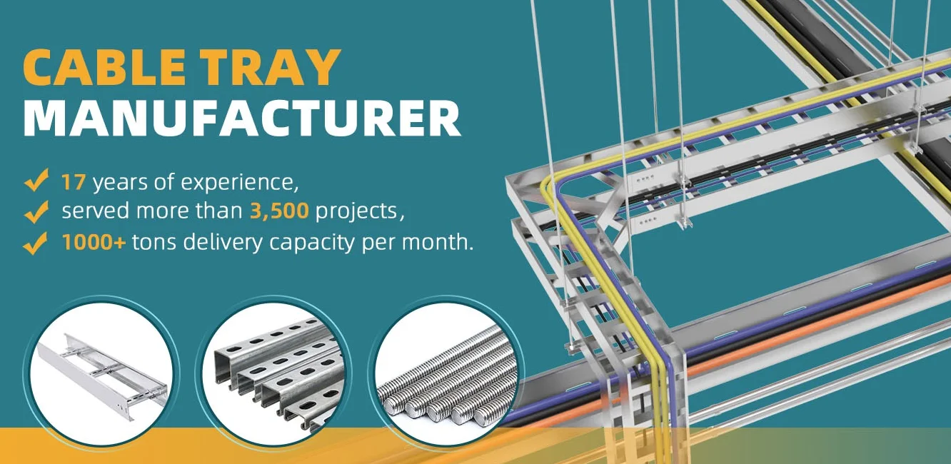 17 Year Oem Custom Cable Ladder Manufacturer Hdg Hot Dip Galvanized ...