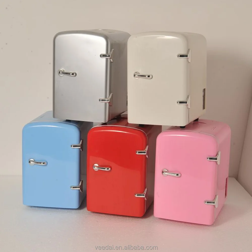 4L Little Fridge - Portable Ice Box with Dual-Zone Cooling