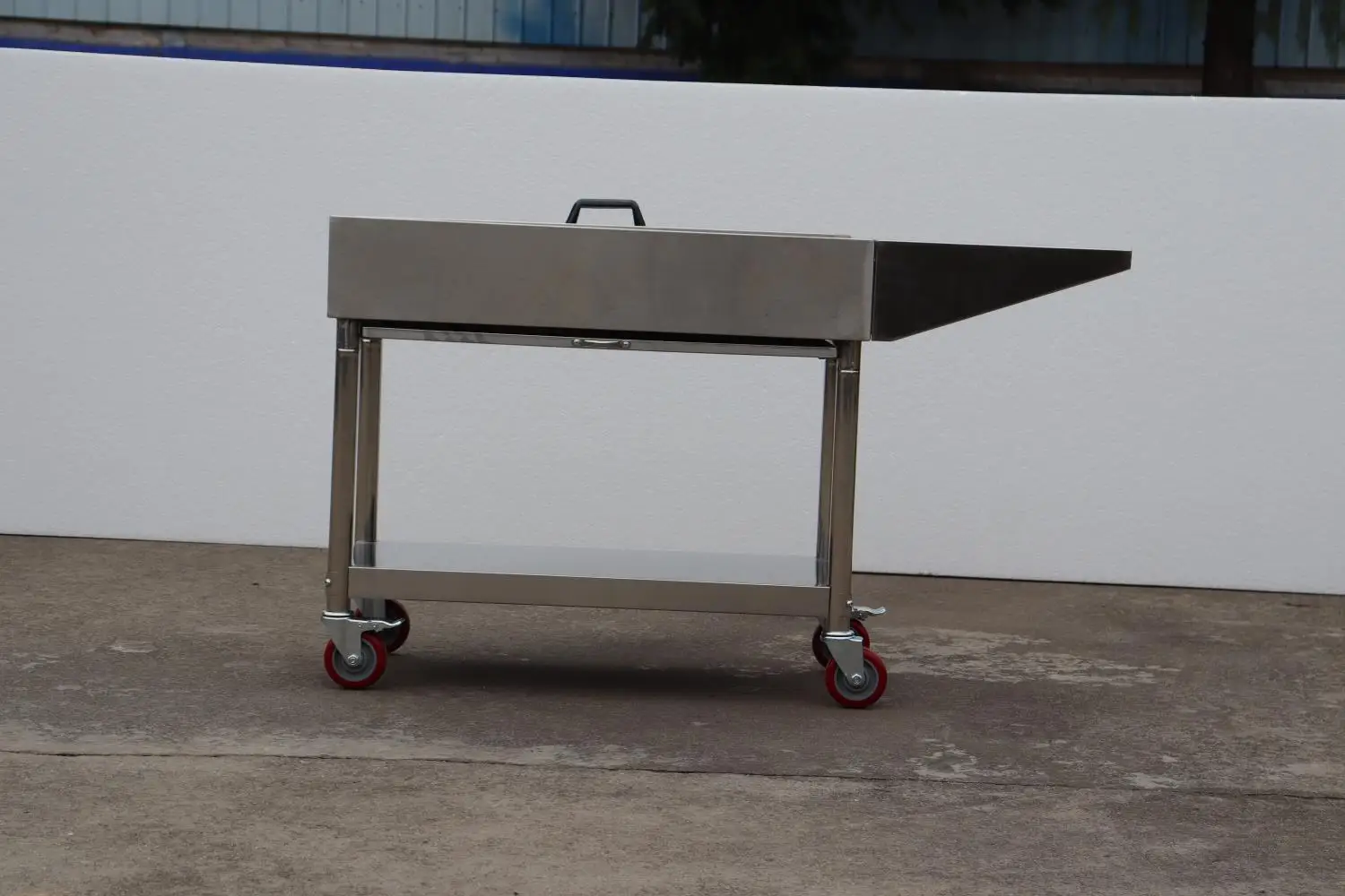 Party Easy Hand Operated Lift Freestanding Counter Top Charcoal Plancha ...