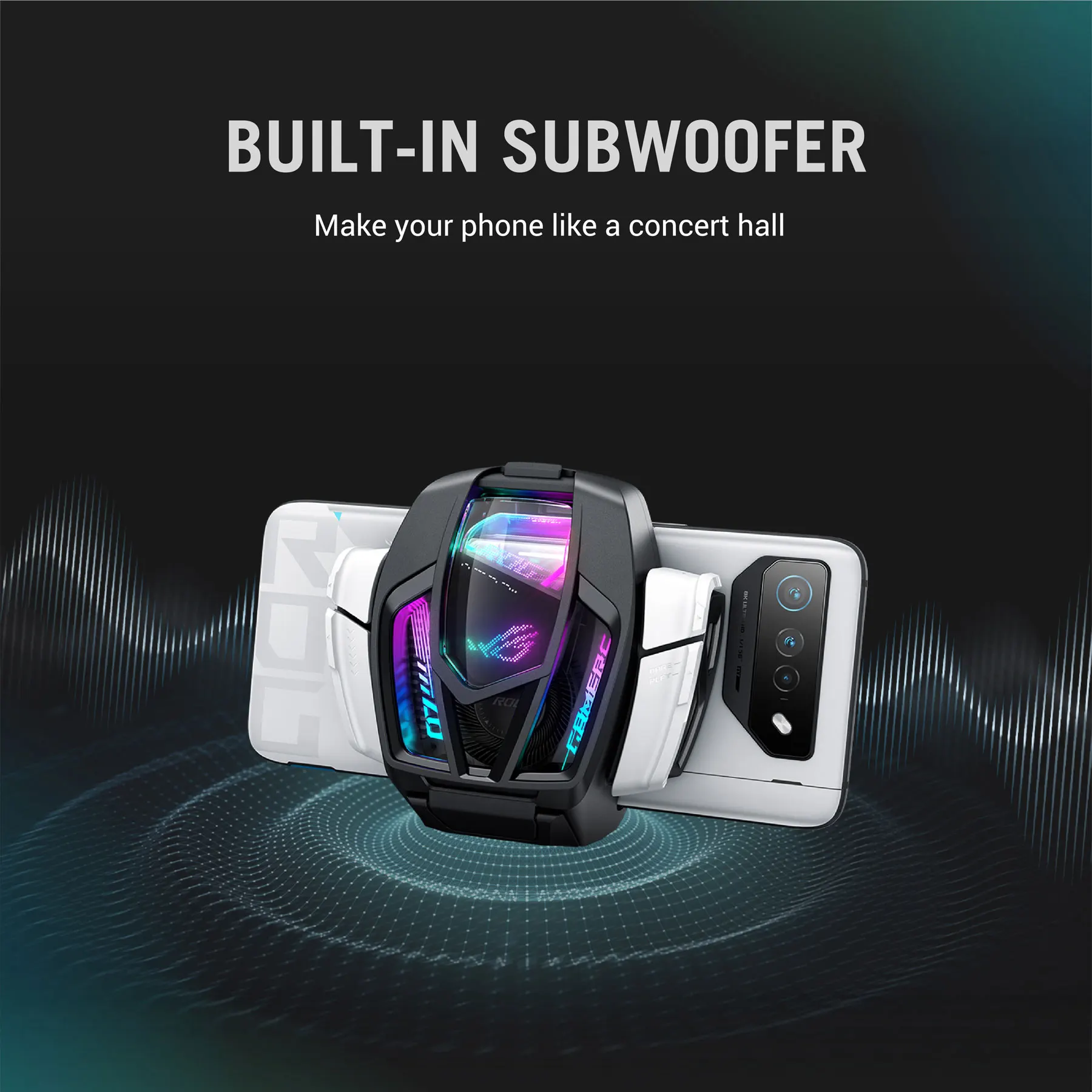 Rog Aeroactive Cooler 7 For Rog Phone 7/7 Ultimate Funcooler Cooling ...