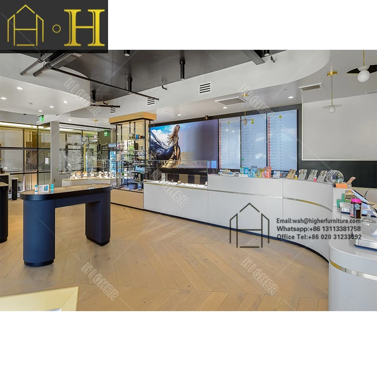 Office Showcase Design - Customized Retail Display Cabinets