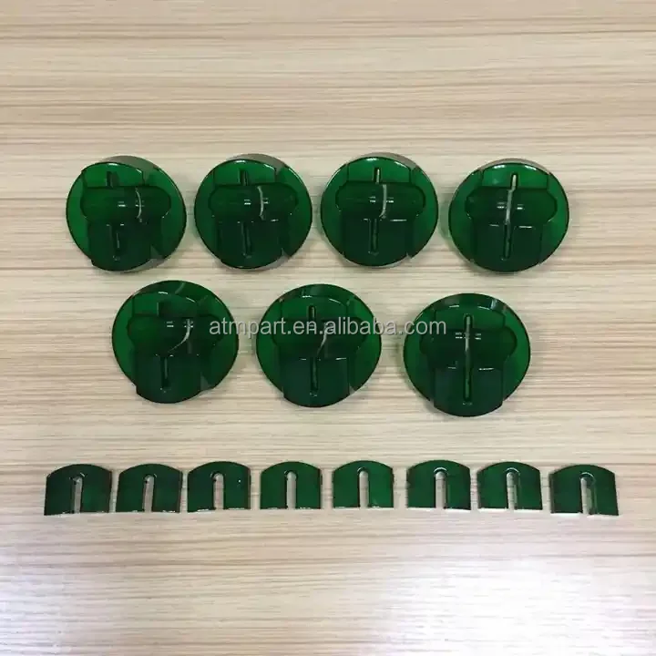 ATM Spare Parts - NCR Green Piece ATM Bezel with Small Part Inside