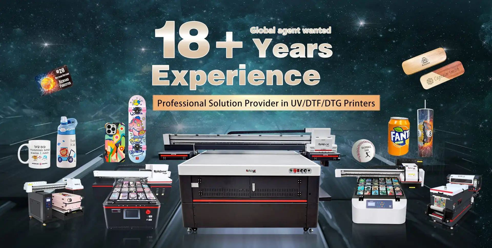 Shanghai Rainbow Industrial Co., Ltd. - UV Printer/DTF Printer/Single ...