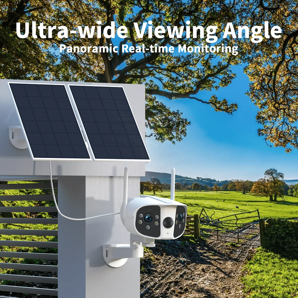 Top Fashion Wifi Cctv Ip Wireless Security Home Solar Camera With ...