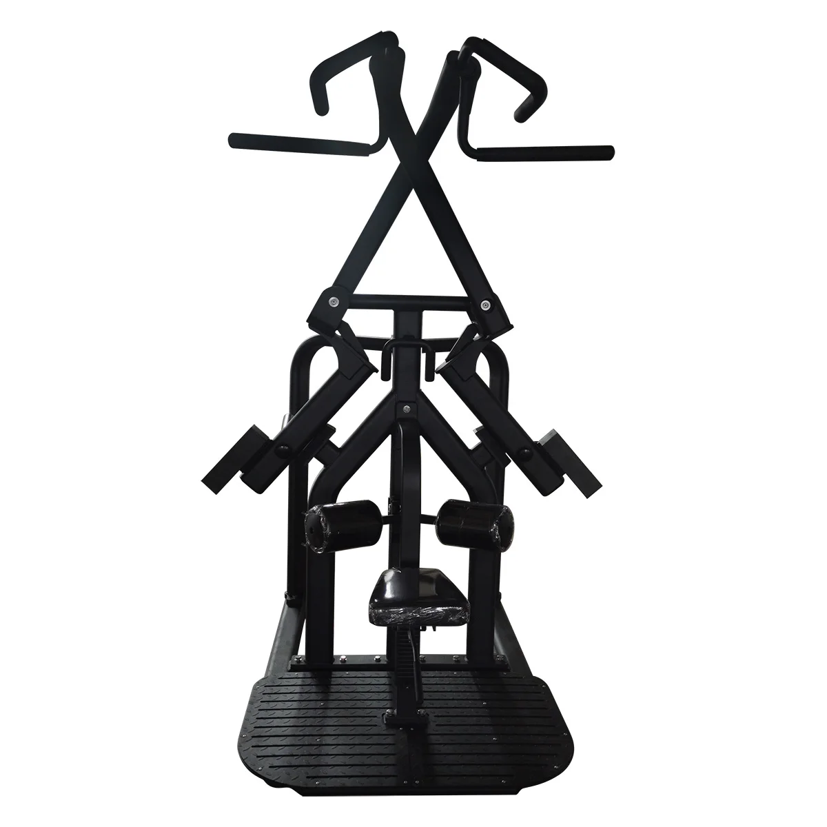 Lateral Lat Pulldown Machine Weight Plate Loaded Training Machine Pull ...