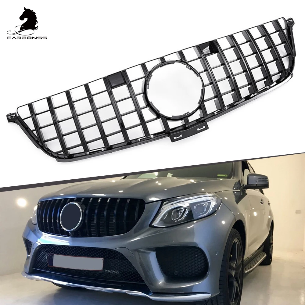 GT Style Grille for Mercedes Benz W166 Front Bumper Grill for Benz W166 ...