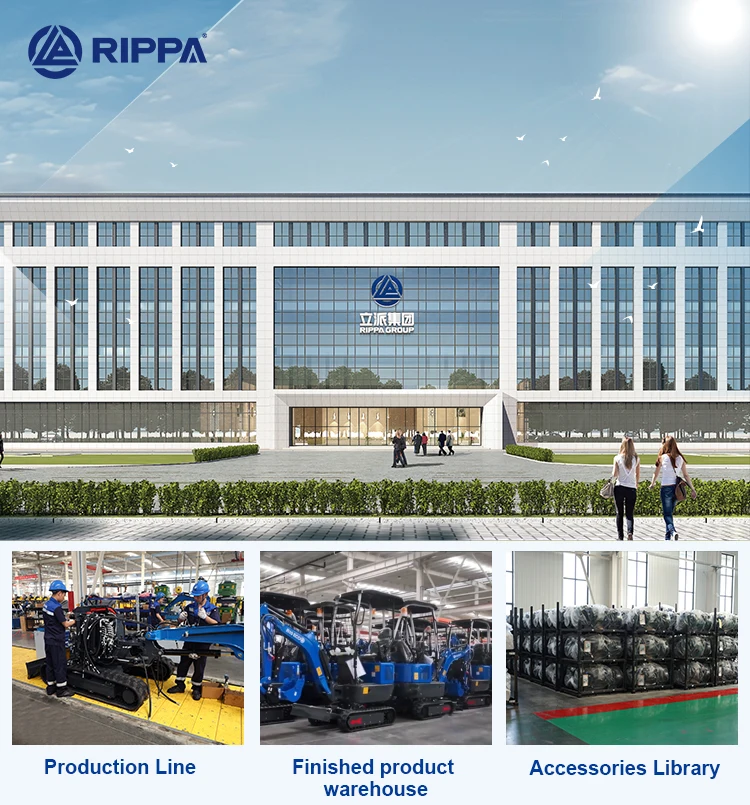 RIPPA Excavator Mini EPA Approved Micro Digger Free Shipping Minibagger ...