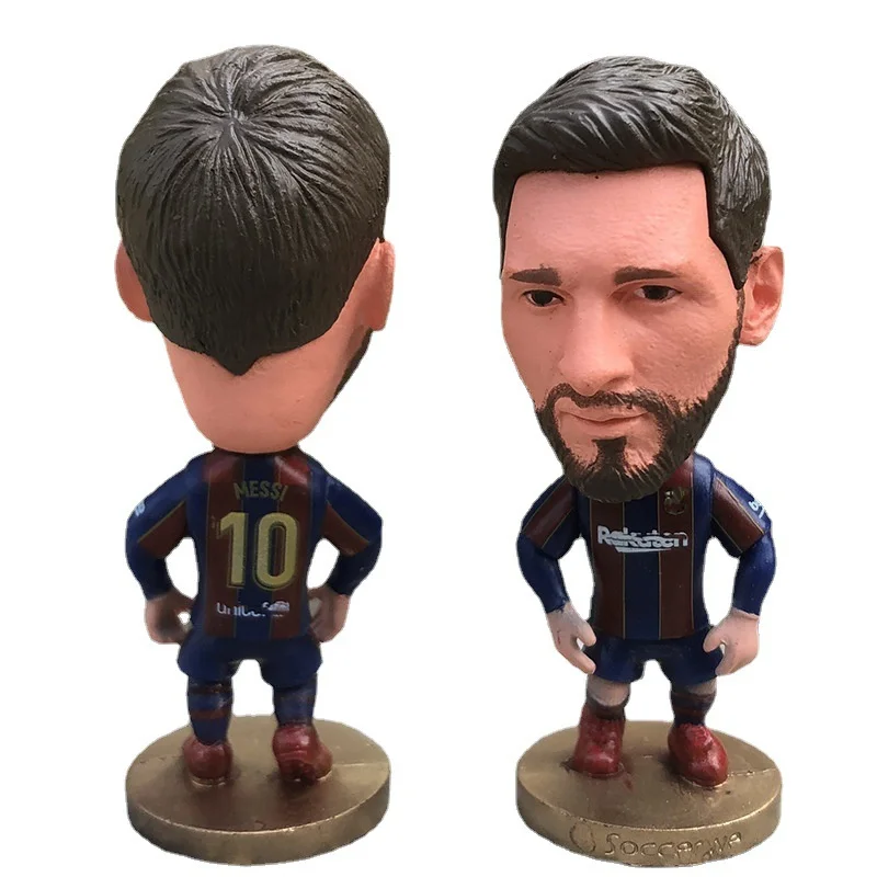 Football Players Action Figures - PVC Soccer Star Models
