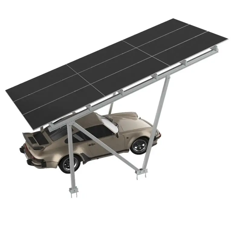 Tripsolar Aluminum Solar Carport for Residential Commerical Solar Panel ...