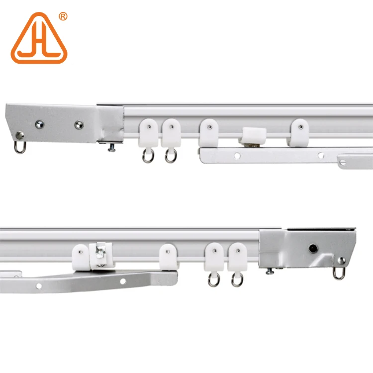Heavy duty corded curtain track Horizontal Popular Aluminium Curtain ...