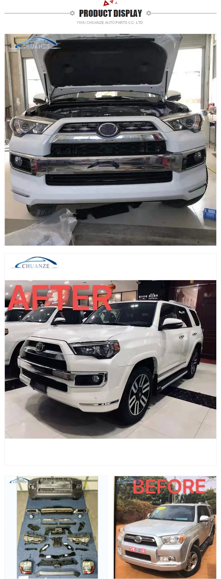 Body Kits For 4runner Old Upgrade New Body Kits For 4runner - Buy Kit ...