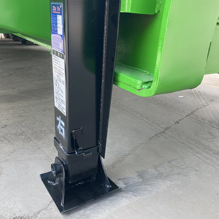 Zw Group 4 Axle 50 60 Ton Gooseneck Semi Truck Trailer Lowbed Semi ...