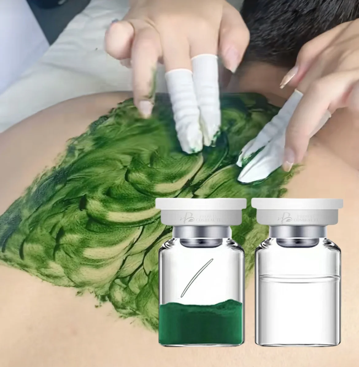 Green Algae Peel Biomicroneedling Powder Natural Seaweed Powder Herbal ...