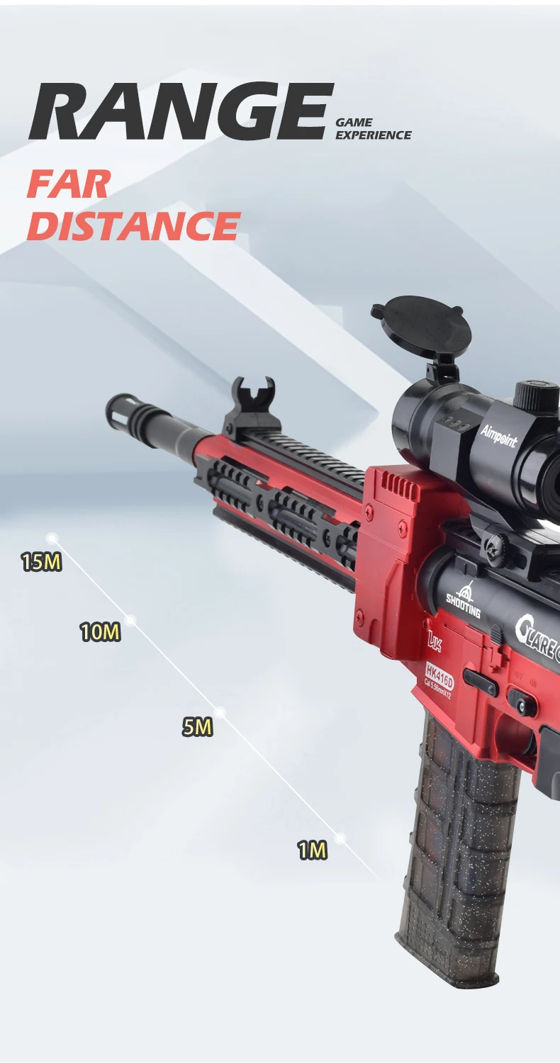 M416 Toy Air Kids Electric Gun Weapons Machine Blaster Shooting Soft Bullet Gun - Buy M416 Toy ...