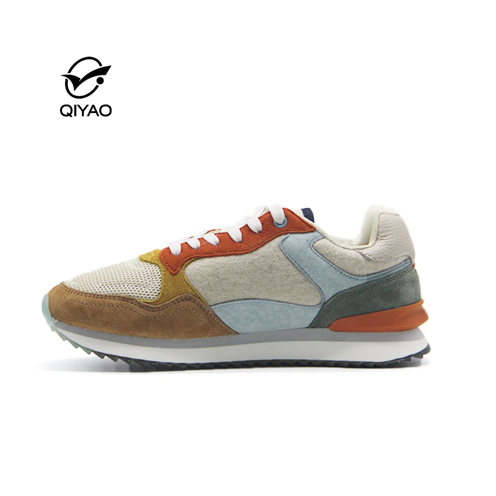 Qiyao Zapatilla Custom Logo Fashion Platform Lightweight Running ...
