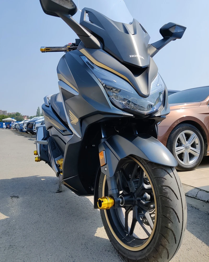 Spider Aluminum Forza Motorcycle Front Frame Sliders For Honda Forza250 ...