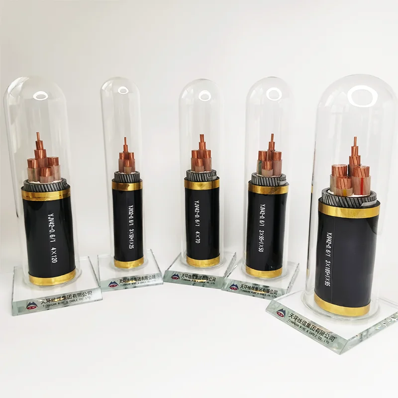 PVC Sheath Power Cable 0.6/1KV YJV32 LV Cable with XLPE Insulated ...
