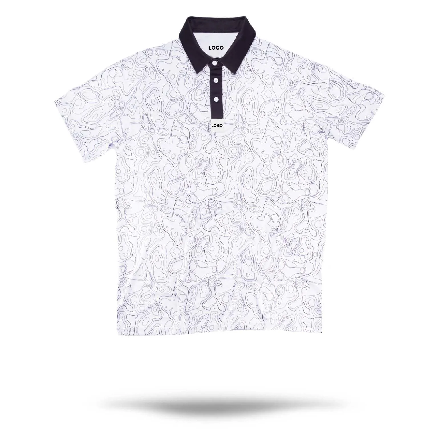 Golf Print Custom T-Shirts - High SPF, Performance Golf Clothes