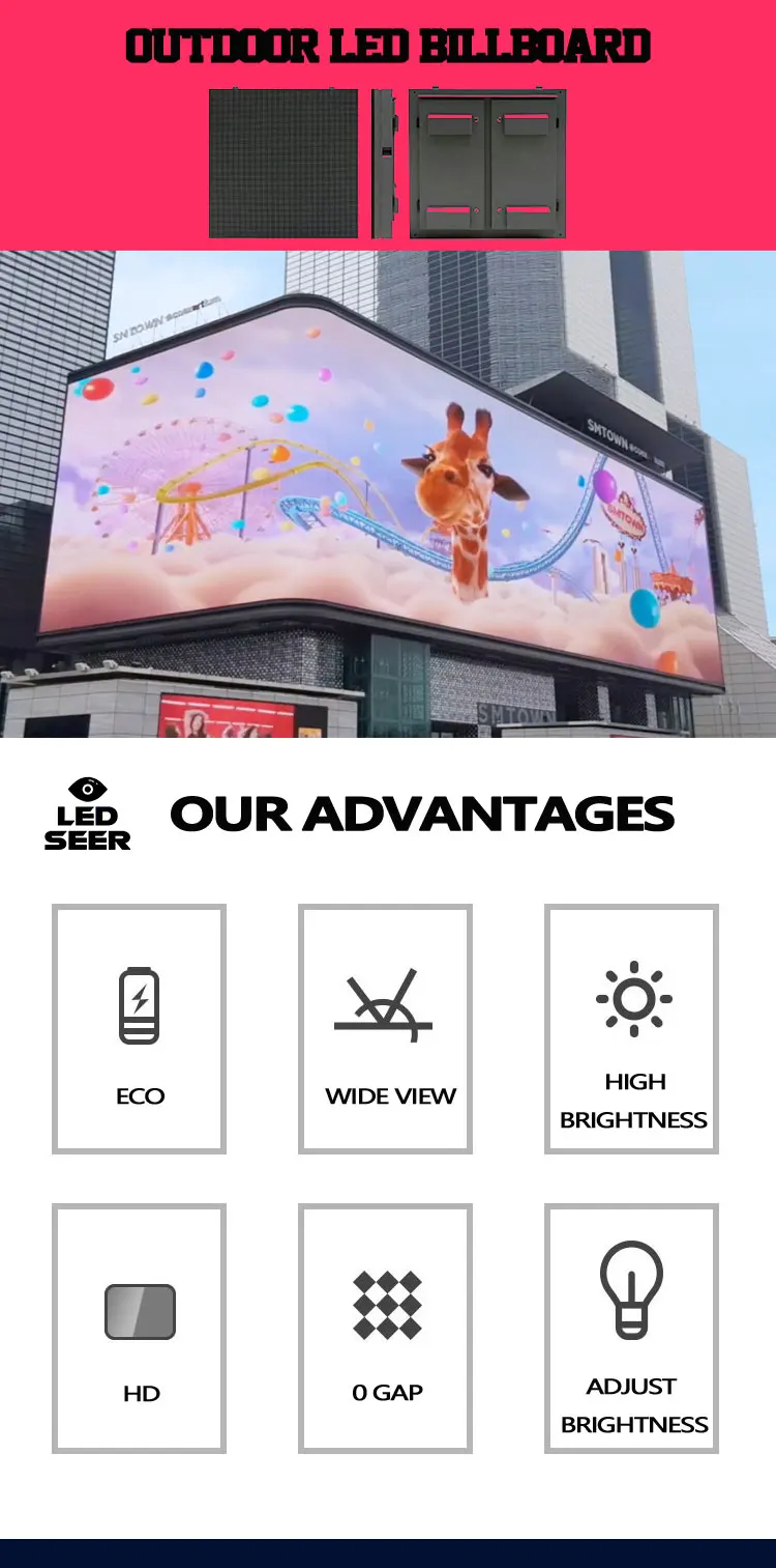 Ledseer Precios-pantallas-led-gigantes P6 Billboard Philippines P2.5 ...