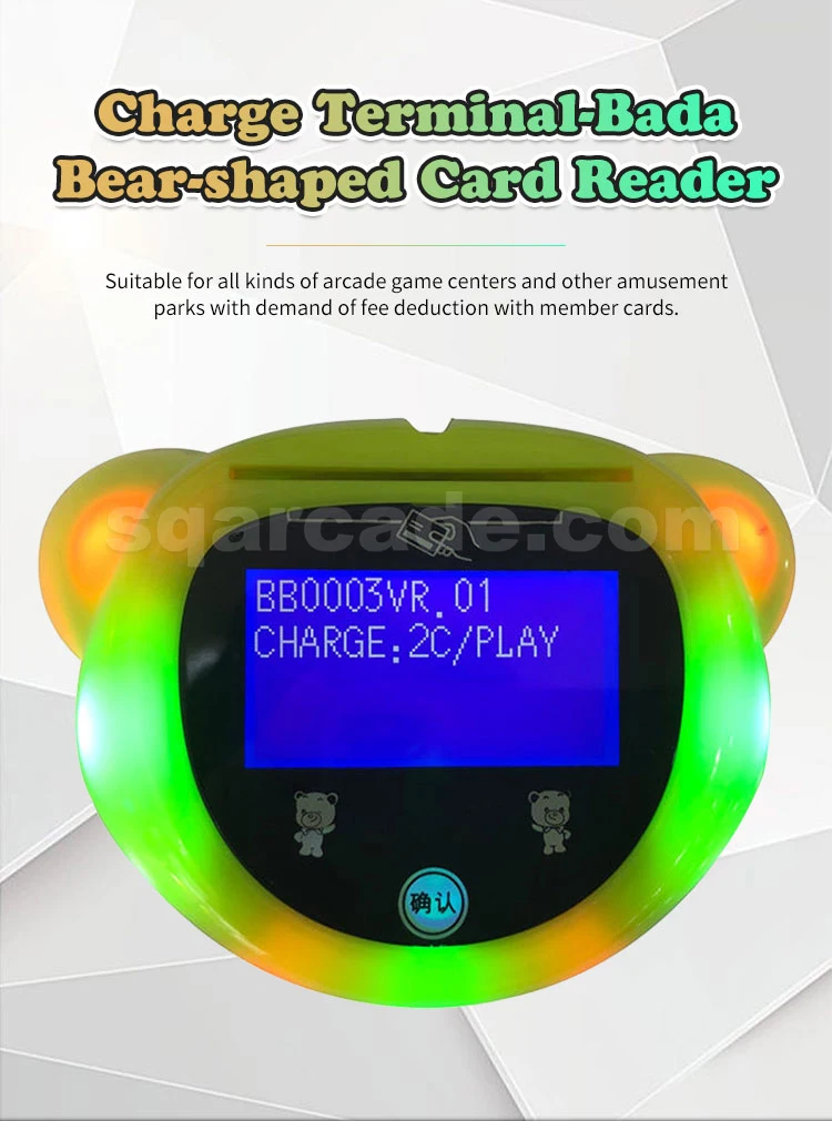 Card Reader Management System IC Card Reader for Coin-Operated Games ...