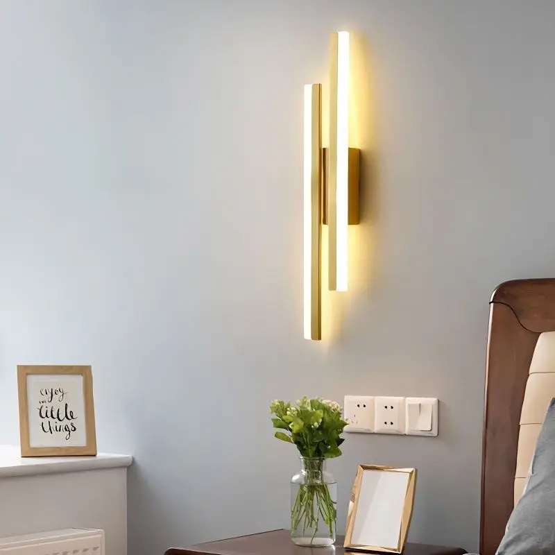 Led Wall Light - Stylish Modern Bedroom Lamp for TV Background