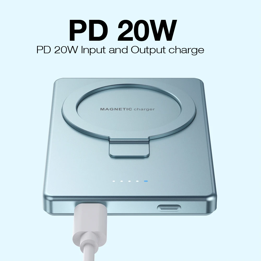10000mah Battery Pack PD20W Fast Charging 14mm Super Thin Design Alloy ...