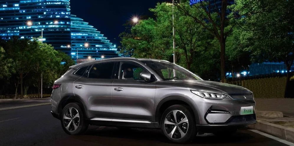 4 Wheel Electric Car Byd Champion Luxury 520km Suv New Energy Vehicle Byd Song Plus Ev Byd ...