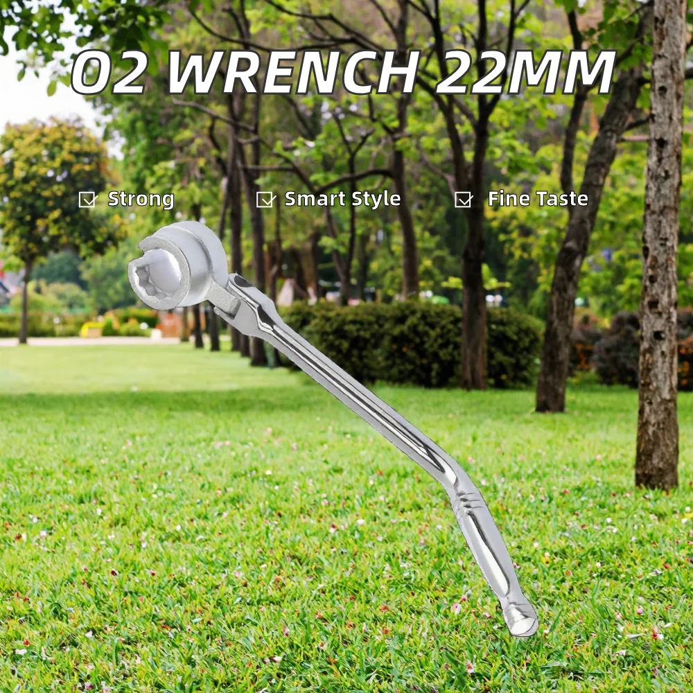 O2 Sensor Wrench 22mm Flexible Head 7/8" Universal Oxygen Sensor ...