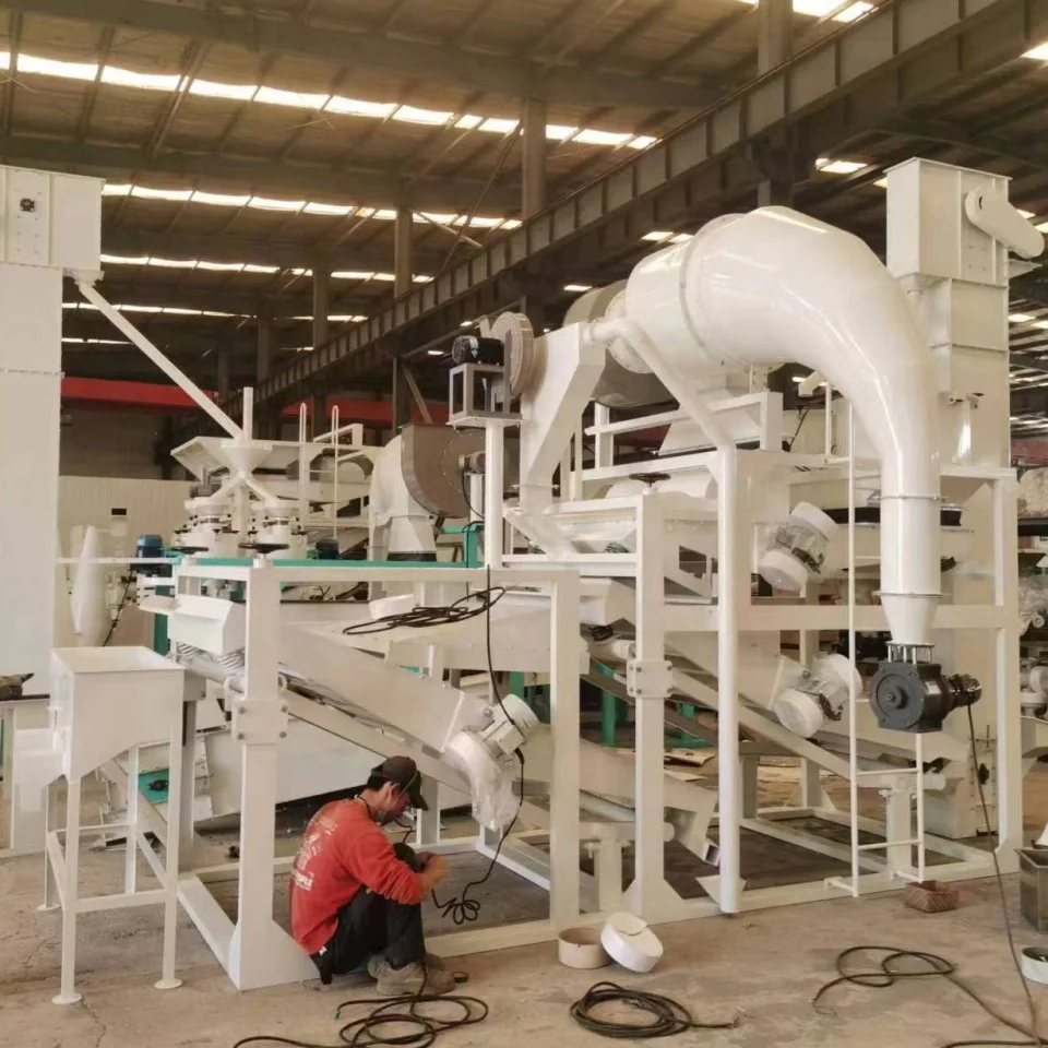 2026 Complete Automatic Oat Grain Dehulling, Separating and Cleaning ...