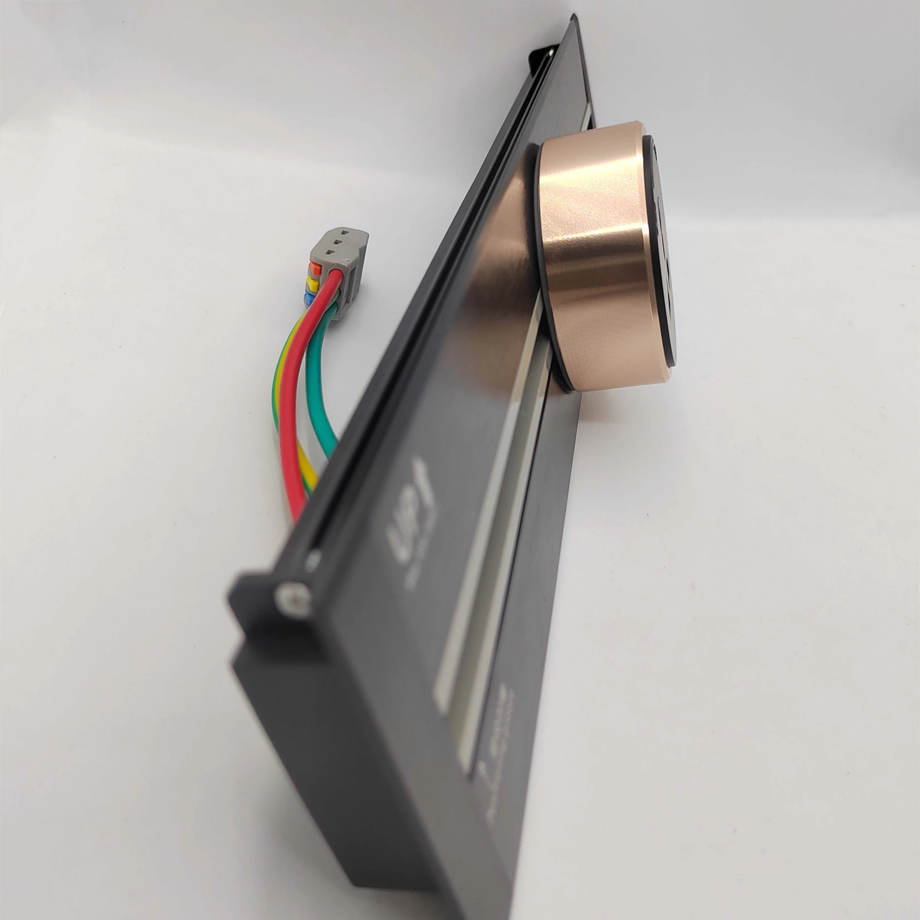 Aluminum Wall Track Socket - Modular Power Rail Plug System