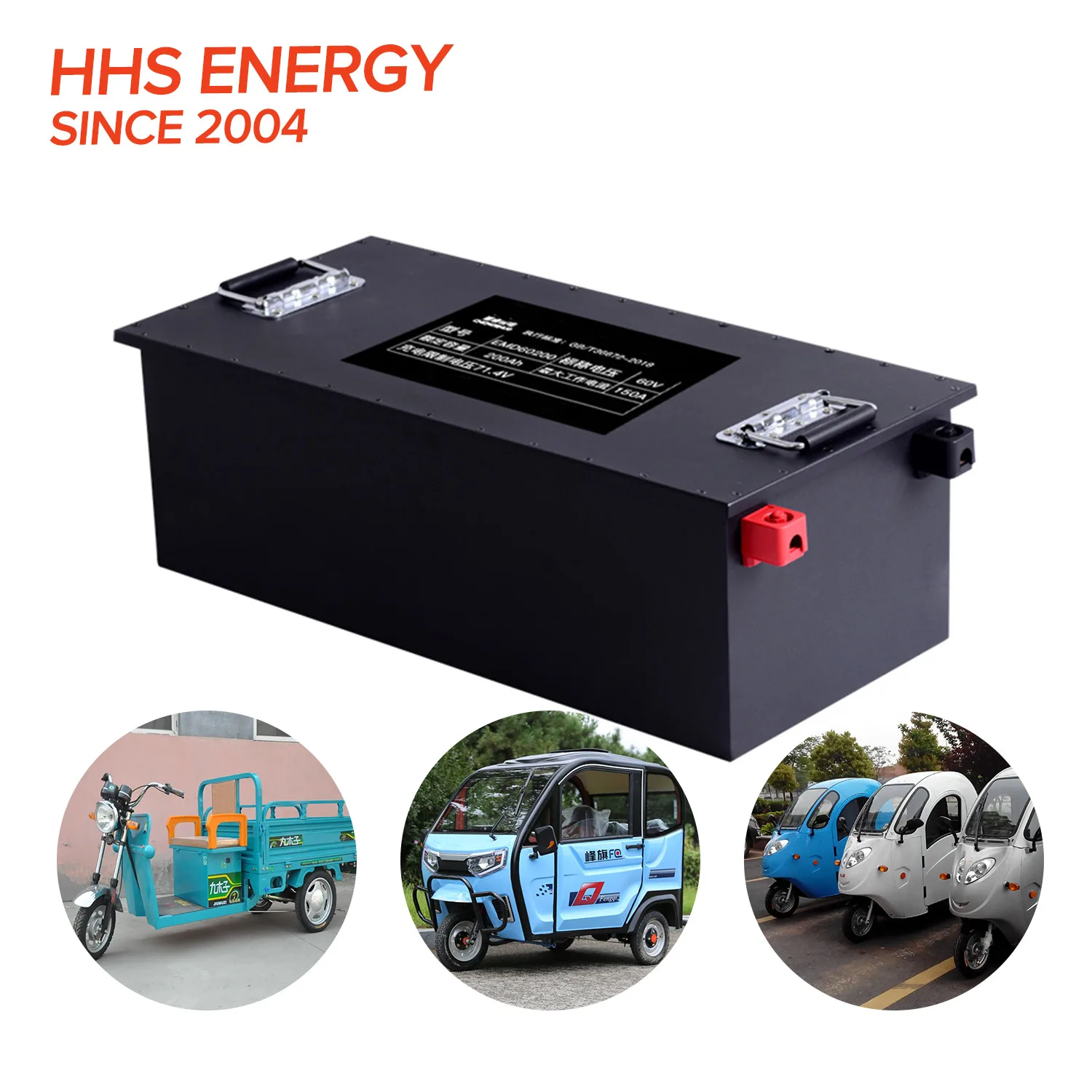 Custom 48v 60v 72v 50ah 60ah 100ah 200ah E-rickshaw Lithium Battery ...