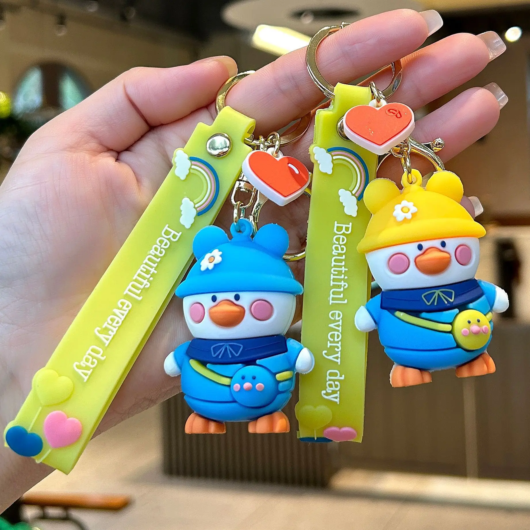 Customizable Game Mushroom Character Dolls Key Chains