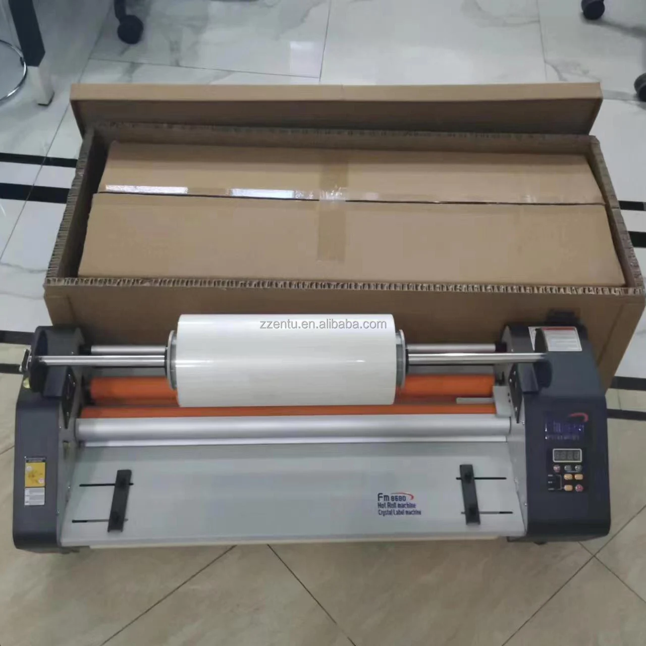 2024 Entu FM6580 Laminator - Efficient Cold & Hot Laminating