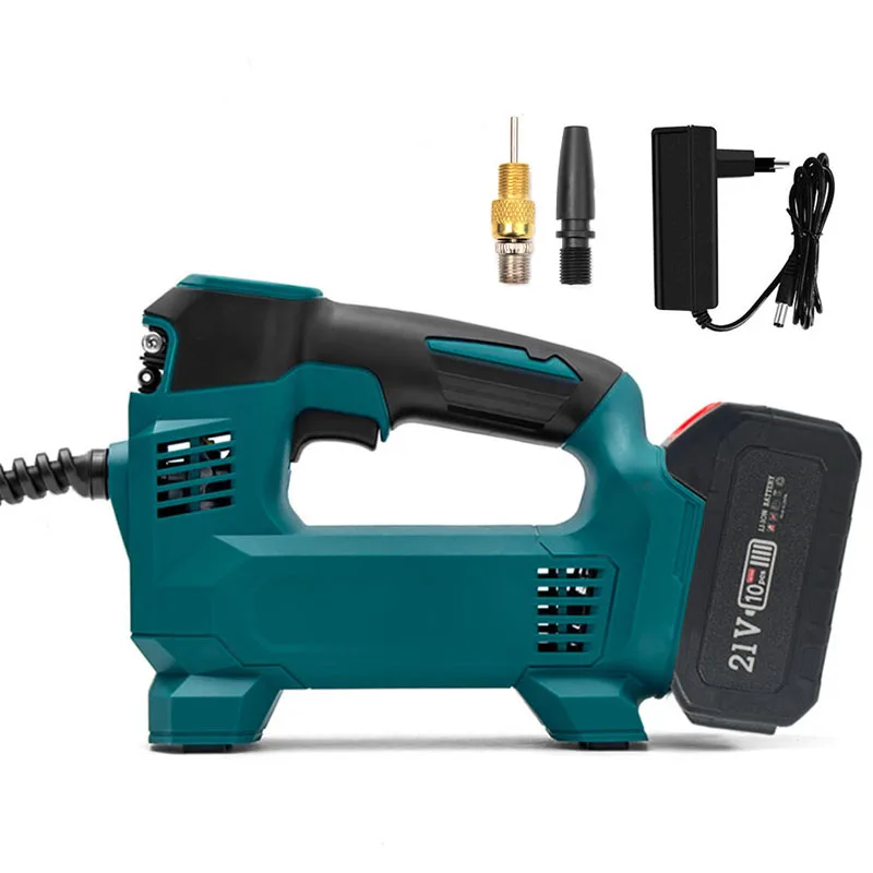 Electric Portable 21v Air Compressor Pumpsmart Digital Displaylithium ...