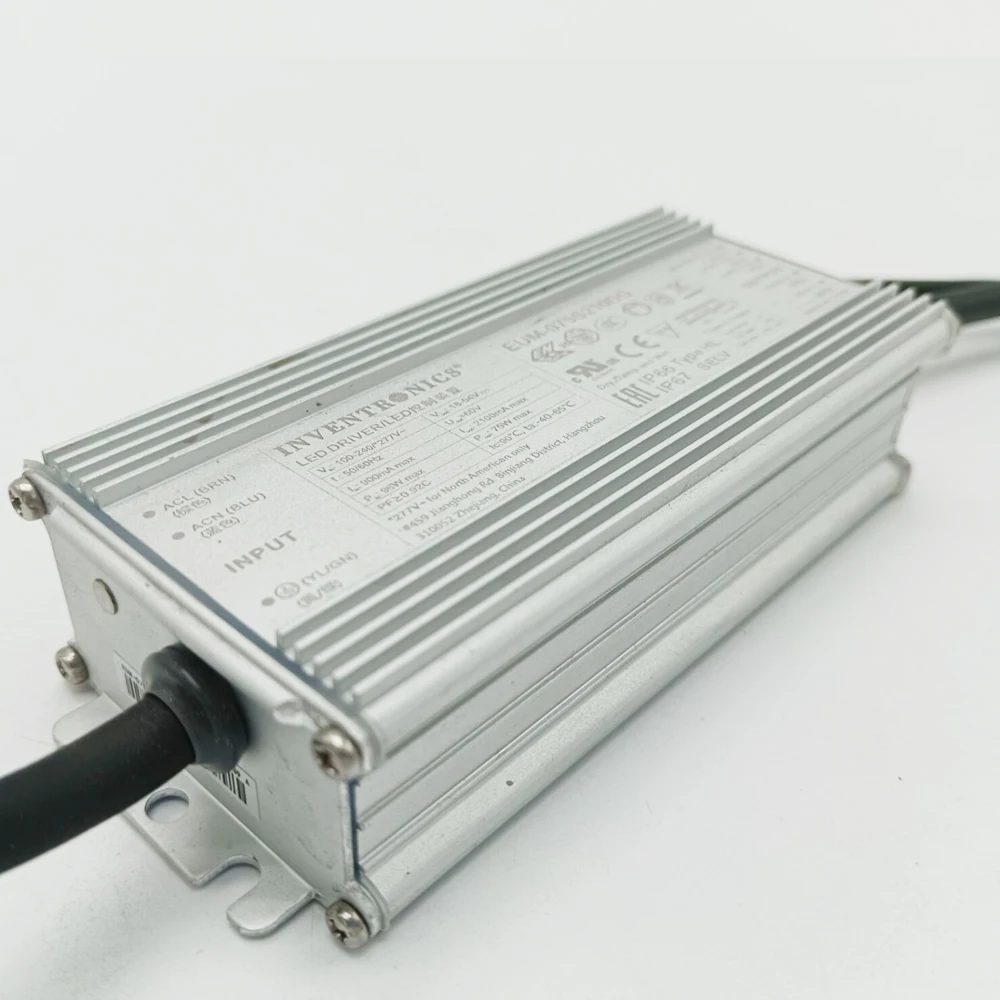 Inventronics LED Driver EUM-075S210DG - 75W Programmable IP67 Power Supply